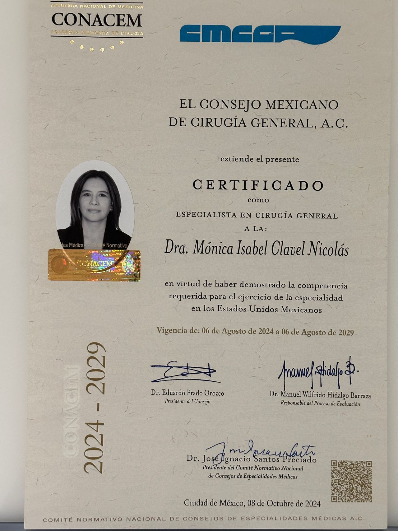 Dra. Monica Isabel Clavel Nicolas Cirujana general, - Agenda cita ...