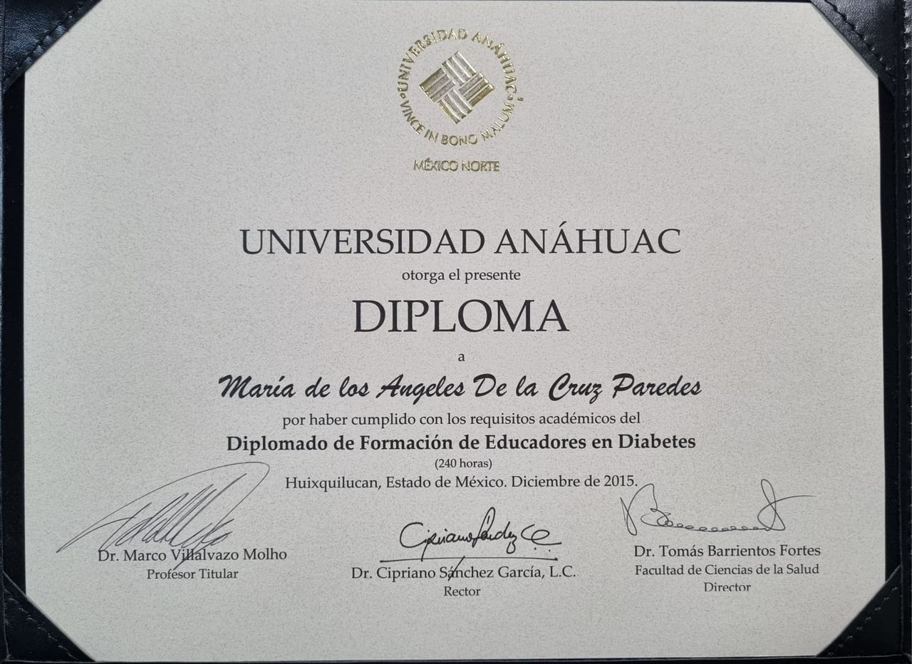 Dra. Maria de los Angeles de la Cruz Paredes Internista, Cuautitlan ...