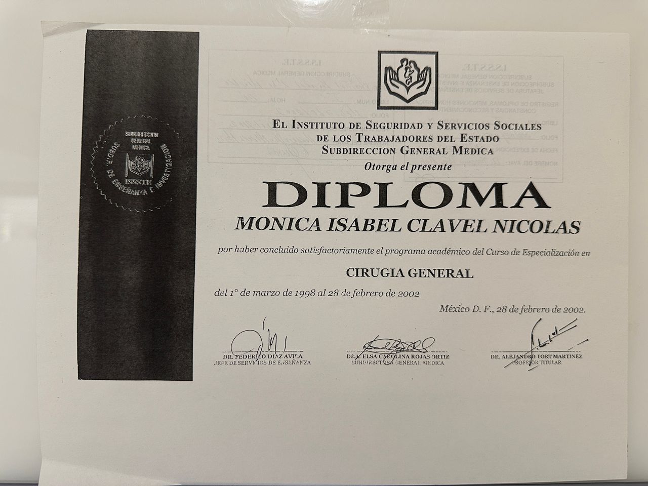 Dra. Monica Isabel Clavel Nicolas Cirujana general, - Agenda cita ...