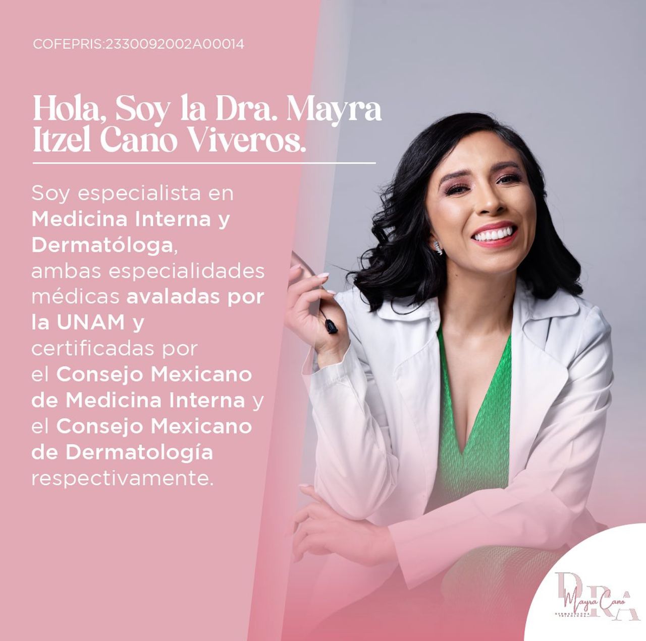 Dra. Mayra Itzel Cano Viveros Dermatólogo, Xalapa - Agenda cita | Doctoralia.com.mx